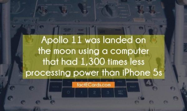 Main Site → Blog → Apple iPhone → How Powerful Was the Apollo 11 Computer?