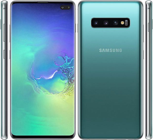 Samsung Galaxy S10 sports a curved 6.1” display with a resolution of ...