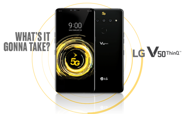 The revolutionary Galaxy S10 5G – the first 5G phone.