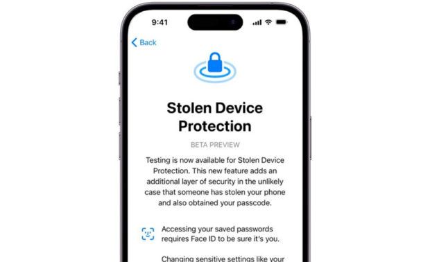 iOS 17.3 Introduces Stolen Device Protection