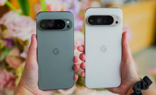 The Pixel 9 Pro, however, is identical to the Pixel 9 Pro XL, except ...