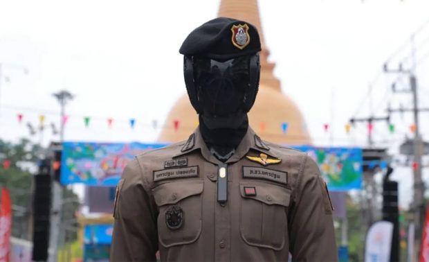 AI Police Cyborg 1.0, a robot powered by artificial intelligence